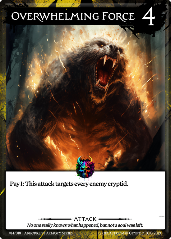 CRYPTID: The Creepy Card Battling Game