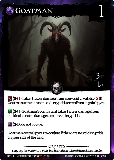 CRYPTID: The Creepy Card Battling Game